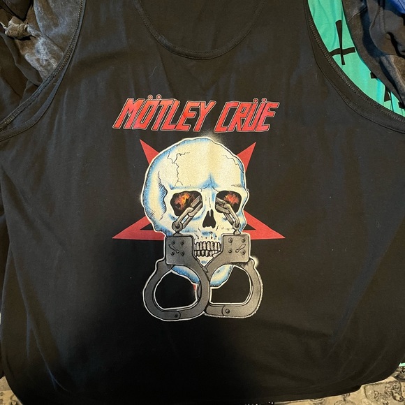 Shirts | Xxl Motley Crue Tank Top Wear It To The Stadium Tour Nikki ...